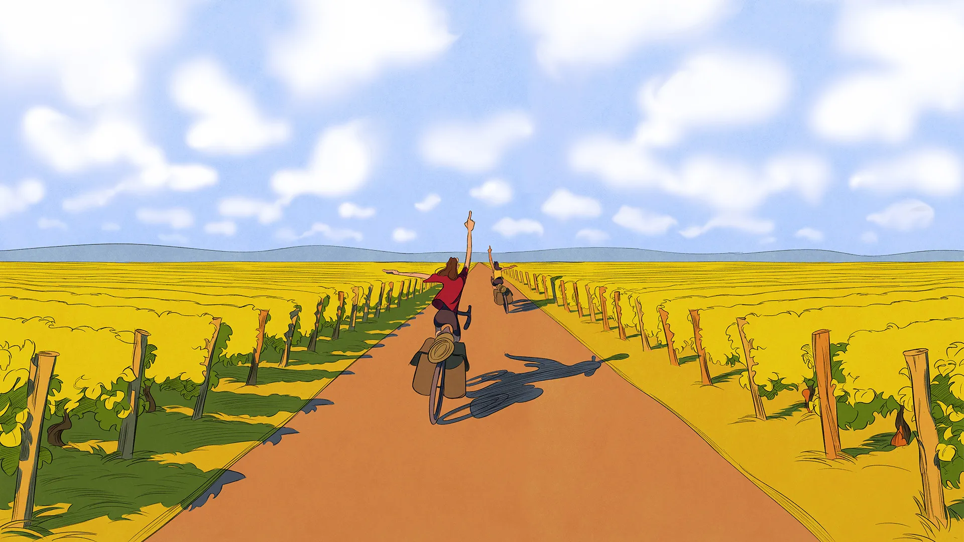 Une virée à vélo Paris - Bourgogne racontée en BD